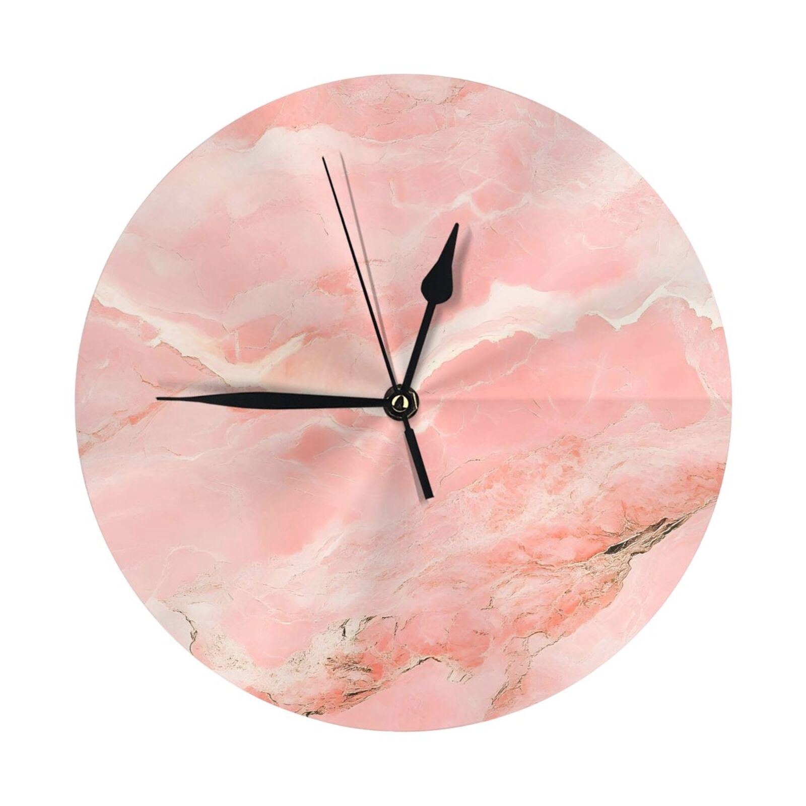 No Frame No Glass Cover Round Wall Clock 9.84in With Tripod For Office ...