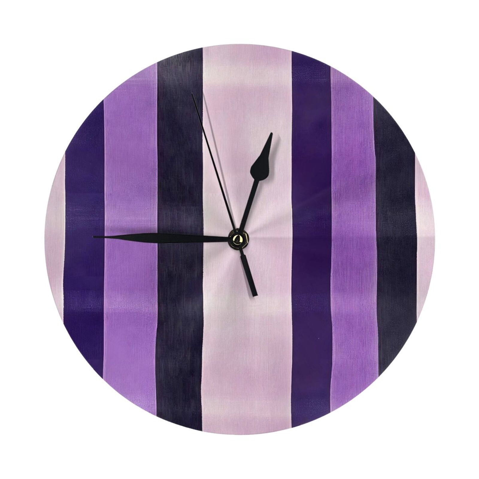 No Frame No Glass Cover Round Wall Clock 9.84in With Tripod For Office ...