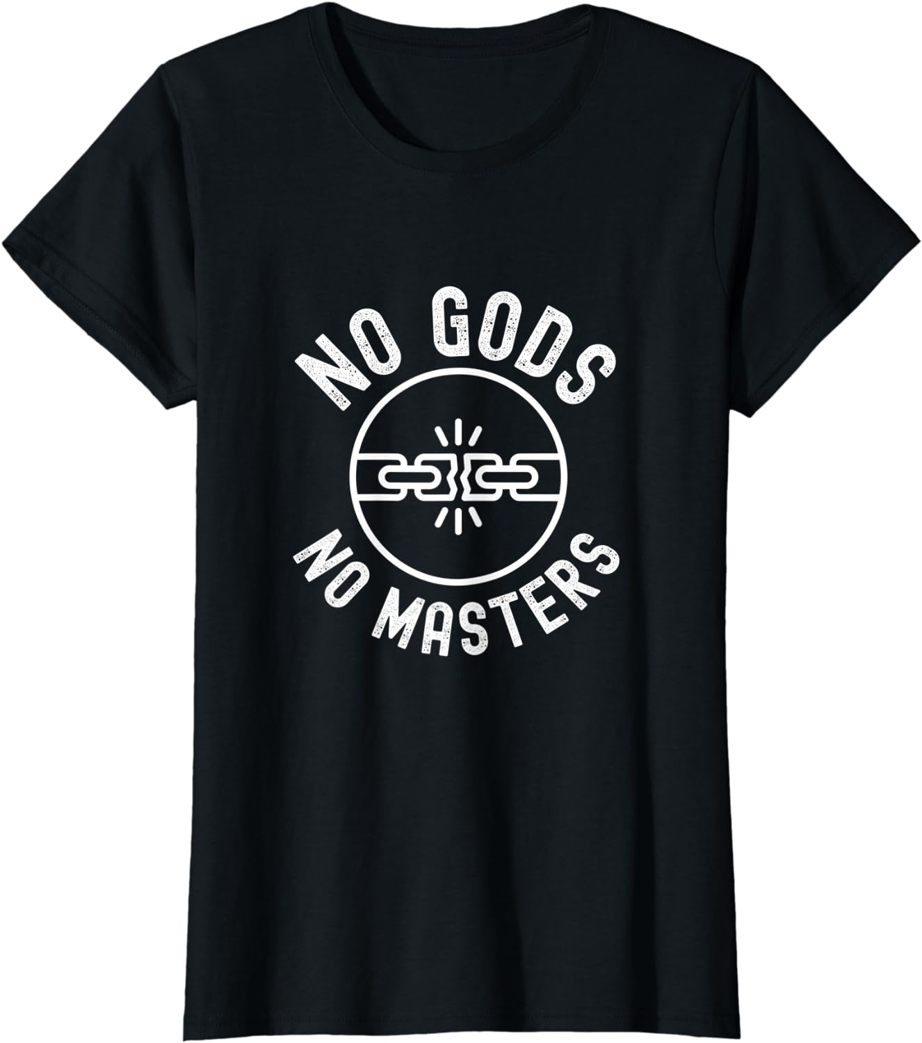 No Gods.No Masters. T-Shirt - Walmart.com