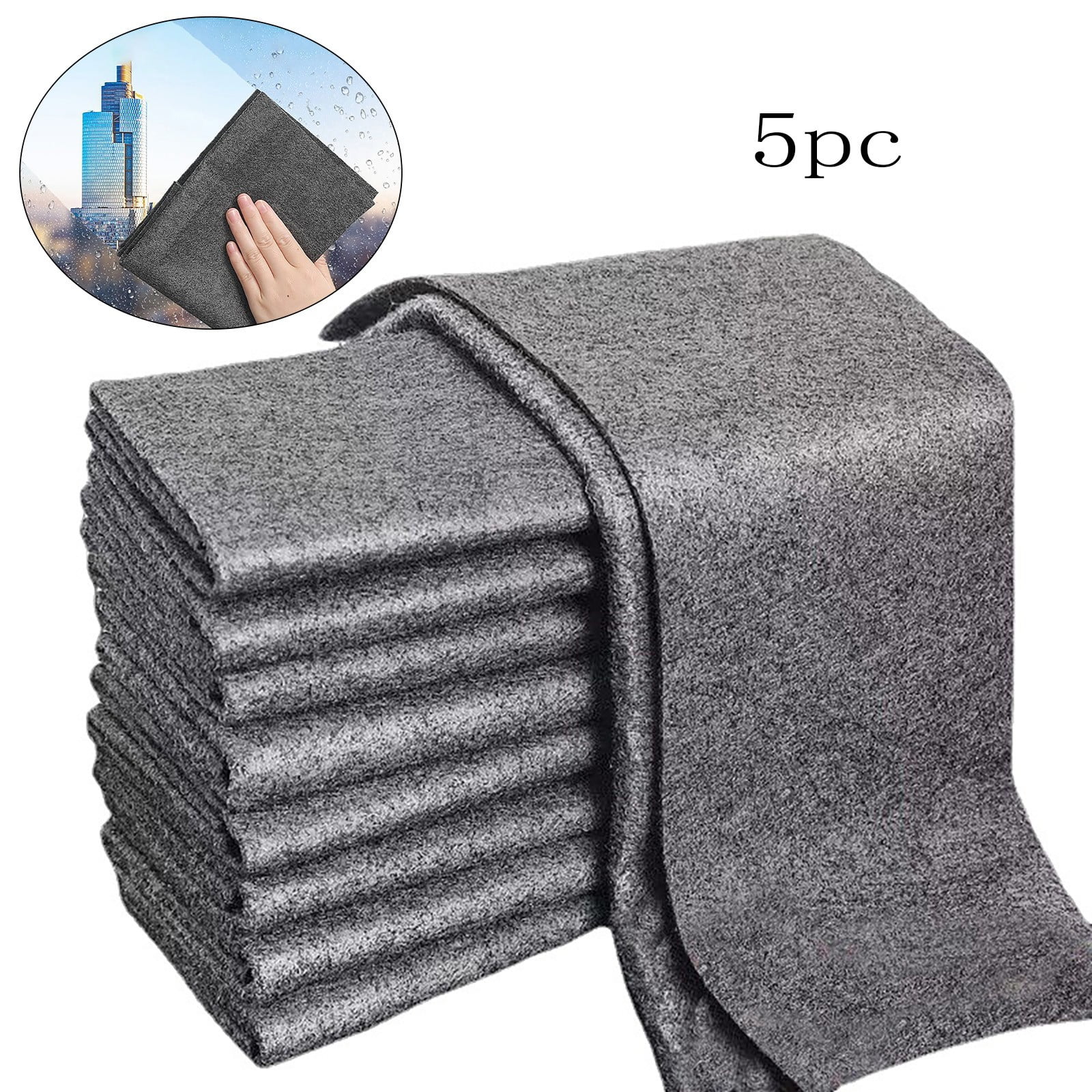 No Hair Loss No Water Marks Magical Cloth Island Fiber South Korean ...