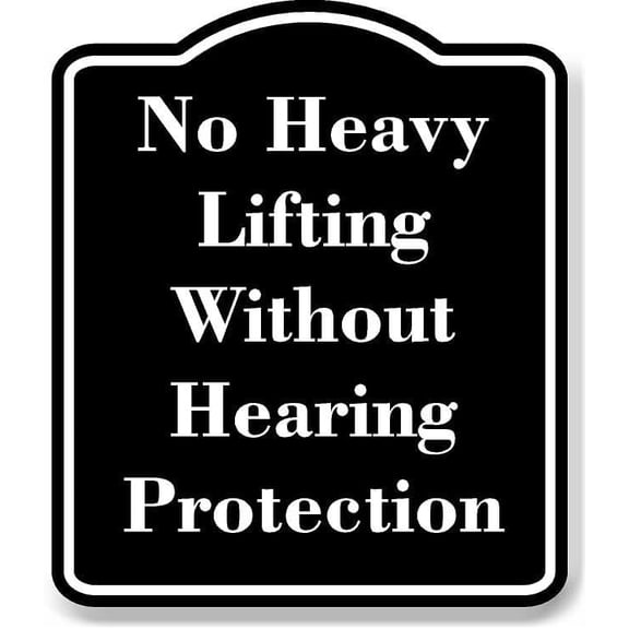 No Earbuds Sign