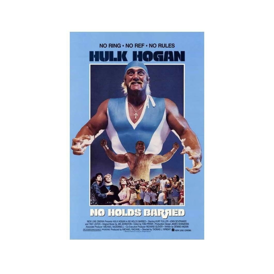No Holds Barred Movie Hulk Hogan Kurt Fuller Film Wall Art Print for ...