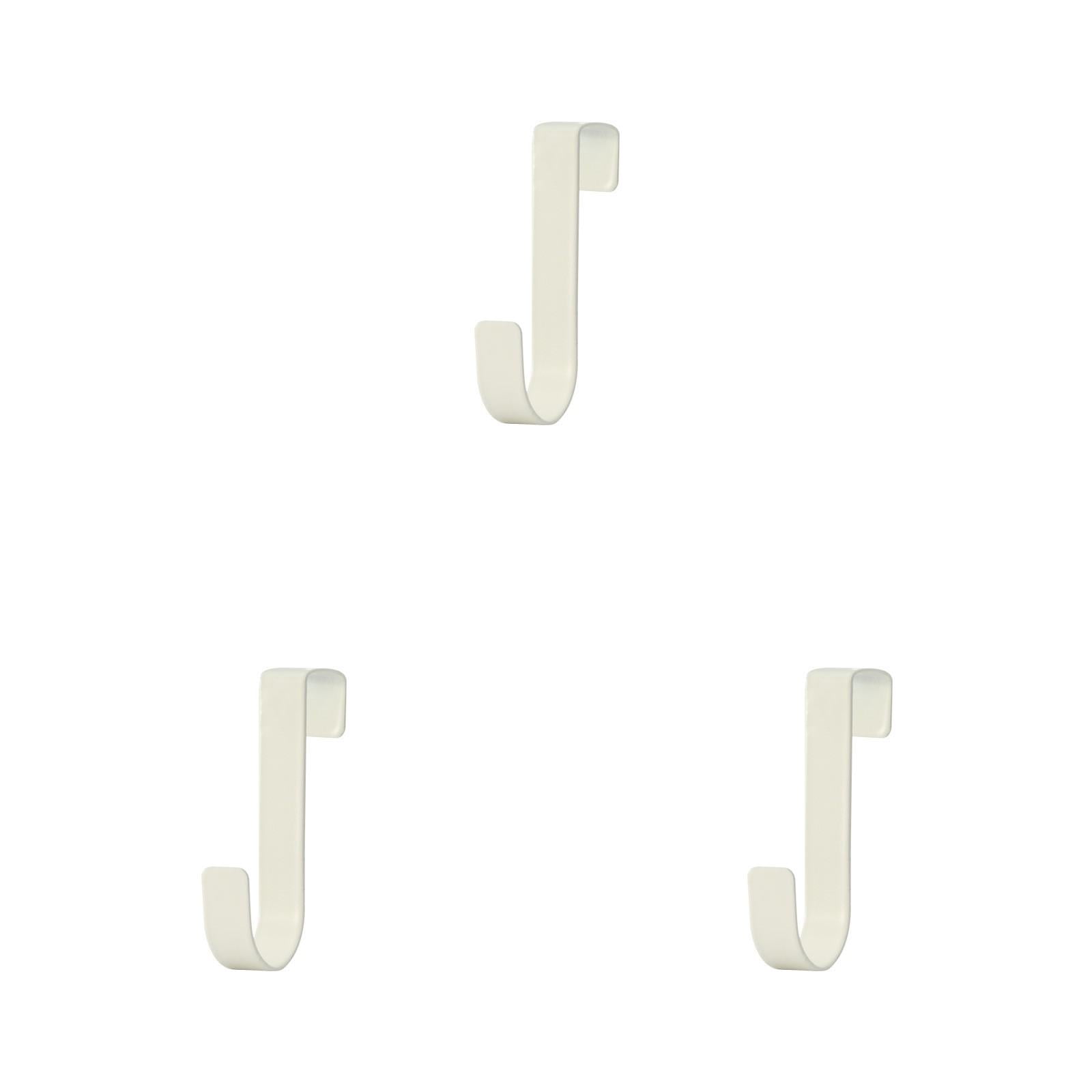 No Hole Bathroom Door Function Storage Hook Wall Mounted Sticky Hook ...