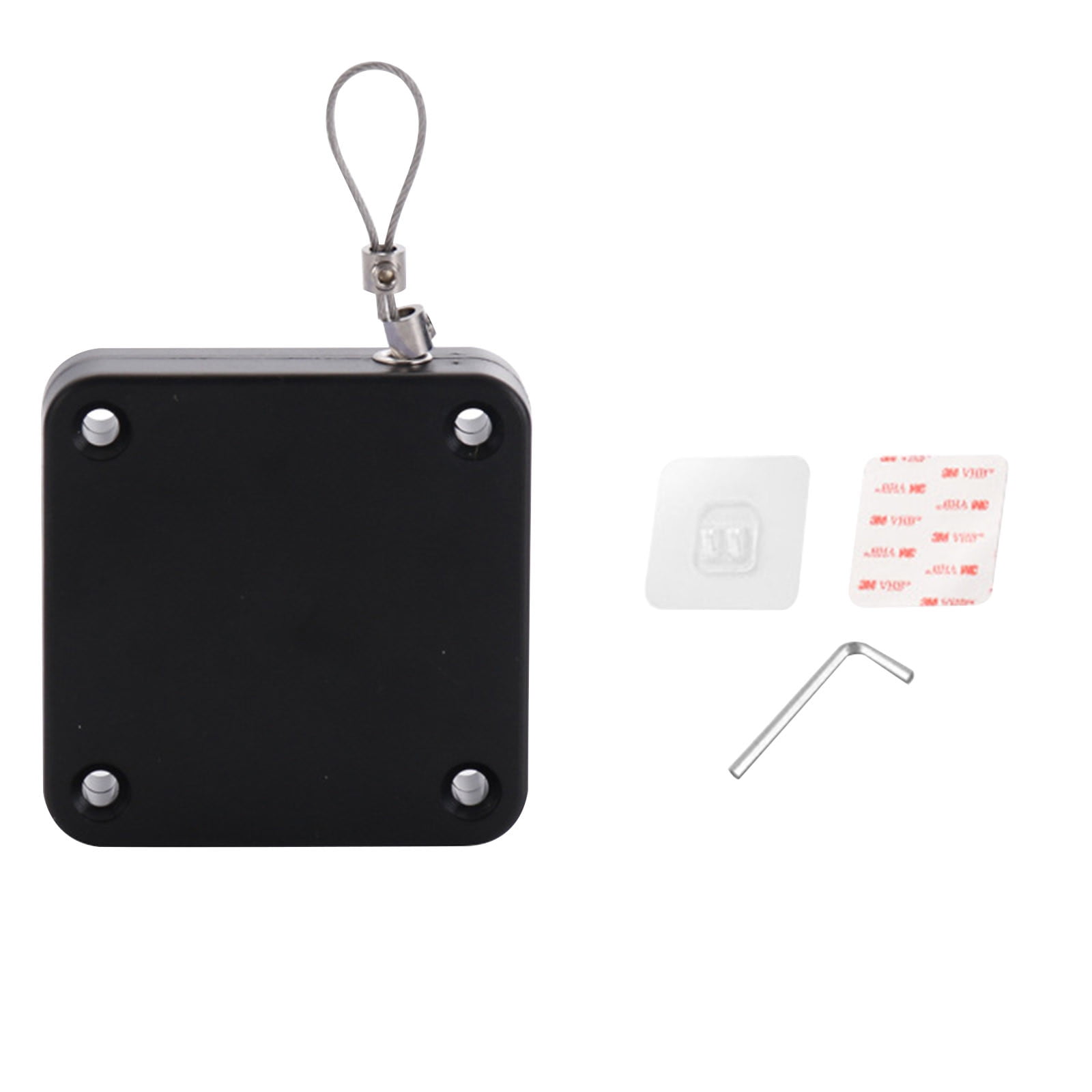 No-Hole Cushioning Mute Rope Door Closer,Telescopic Sliding Door ...