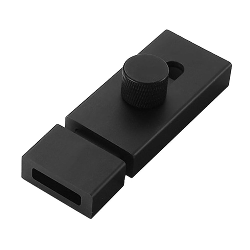 No hole punch door buckle security lock thickened room door latch anti ...