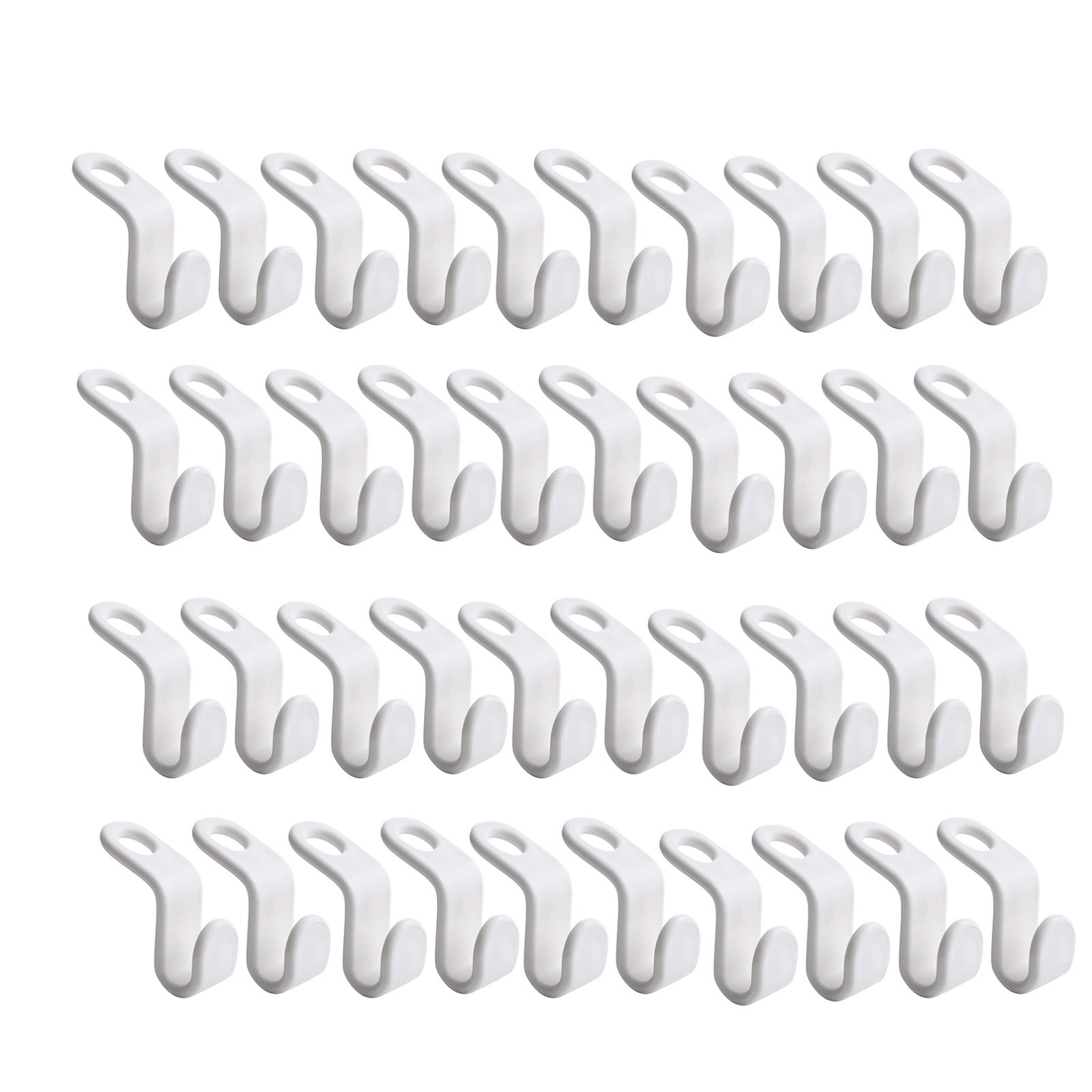 No Hook Shower Curtain Storage Space Wardrobe Hanger Multifunction Hook ...