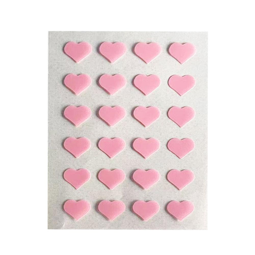 No Indonesia Has 24 Pink Love Acne Patches 61mm*81mm Peach Heart Color ...