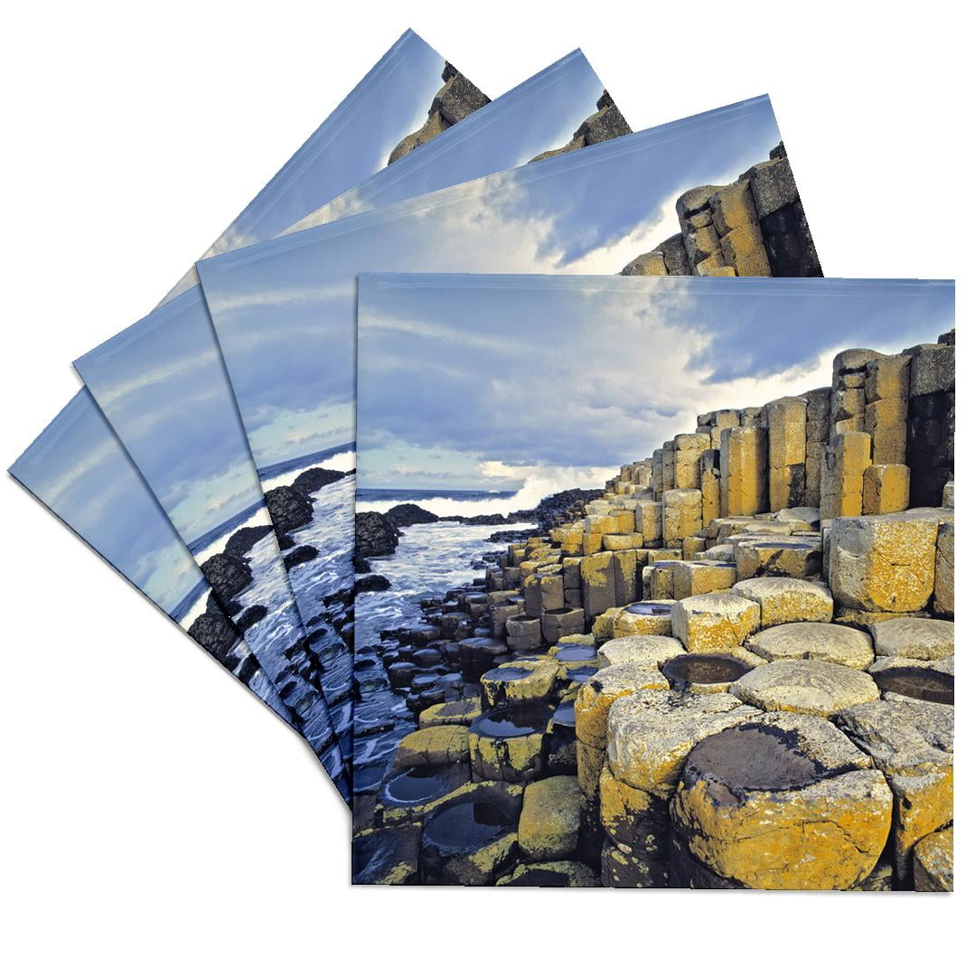 No. Ireland, Antrim, Giants Causeway Basalt Rock - Eu15 Rer0011 - Ric ...