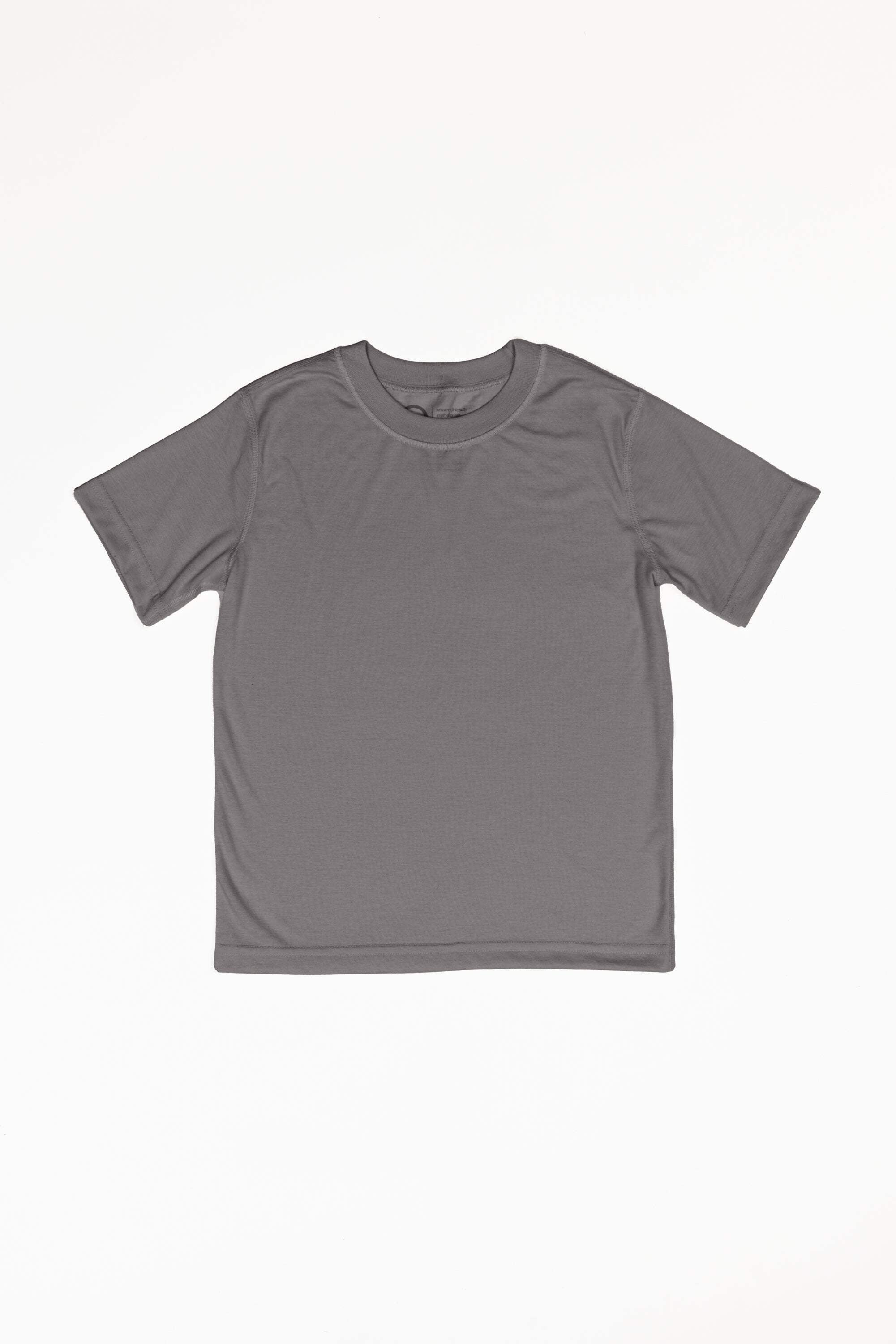 No Limbits Adaptive Boy's Charcoal Moisture Wicking Sensory Friendly T-Shirt - Walmart.com