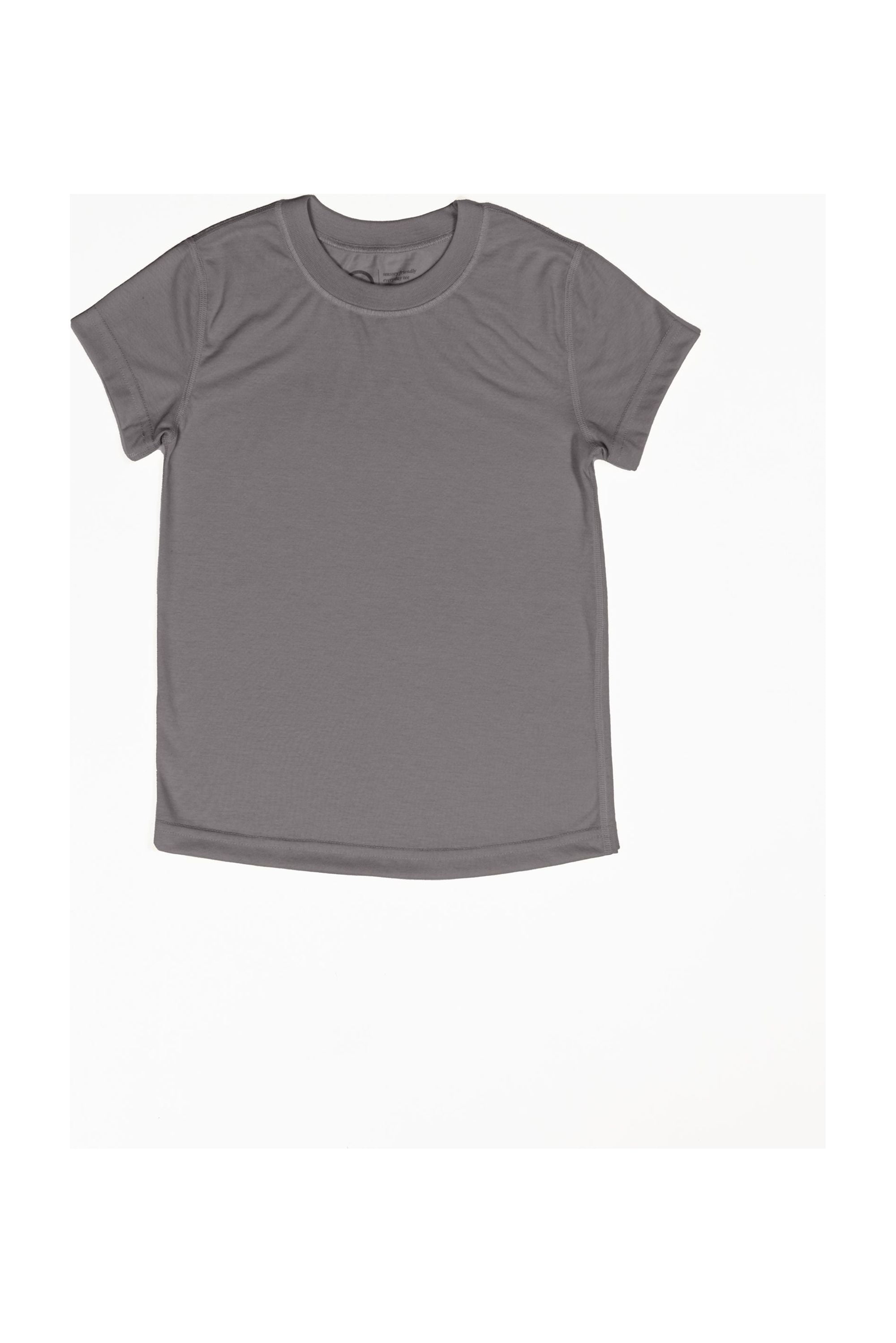 No Limbits Adaptive Girls Charcoal Moisture Wicking Sensory Friendly T-Shirt - Walmart.com