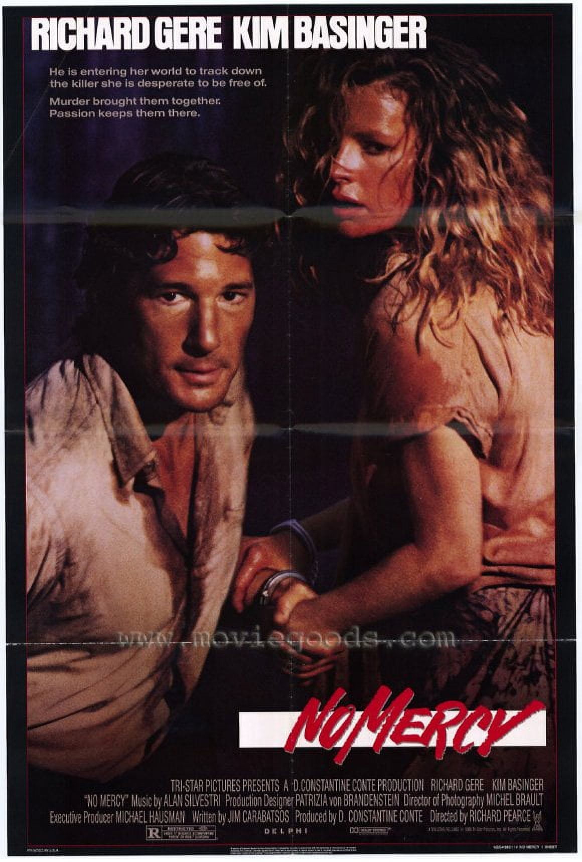 No Mercy - movie POSTER (Style A) (27" x 40") (1986) - Walmart.com