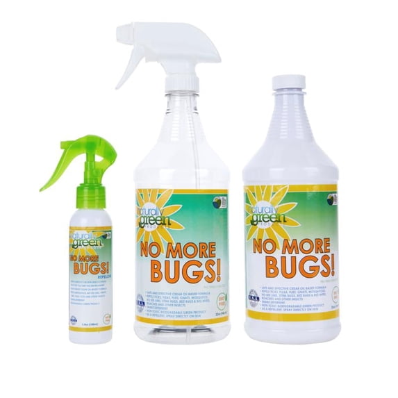 No More Bugs Naturally Green Home Kit Bug Repellent and Pest Control ...