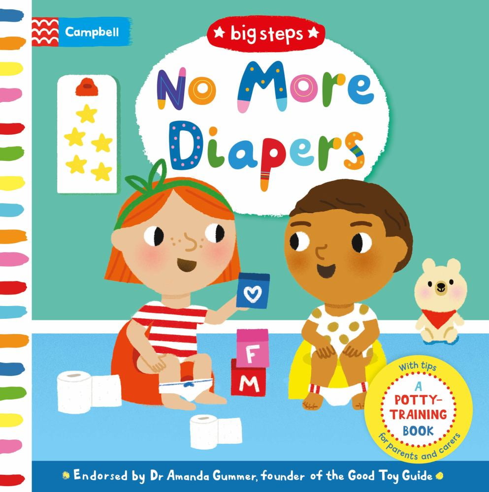 Campbell Books: No More Diapers: A Potty-Training Book (Board Book ...