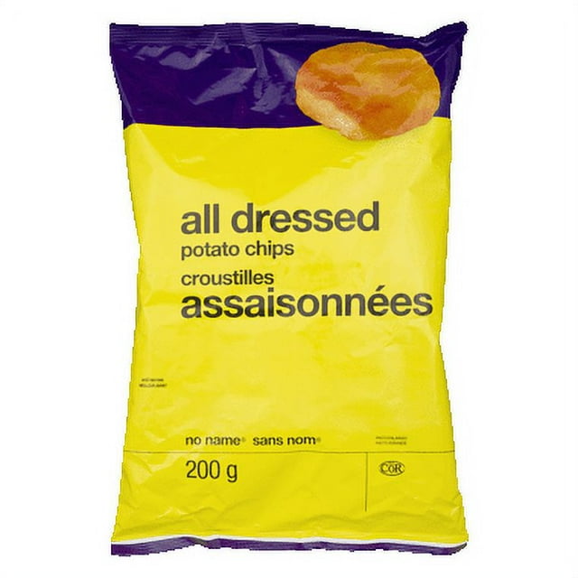 No Name All Dressed Potato Chips 200g/7.1 oz., {Imported from Canada ...
