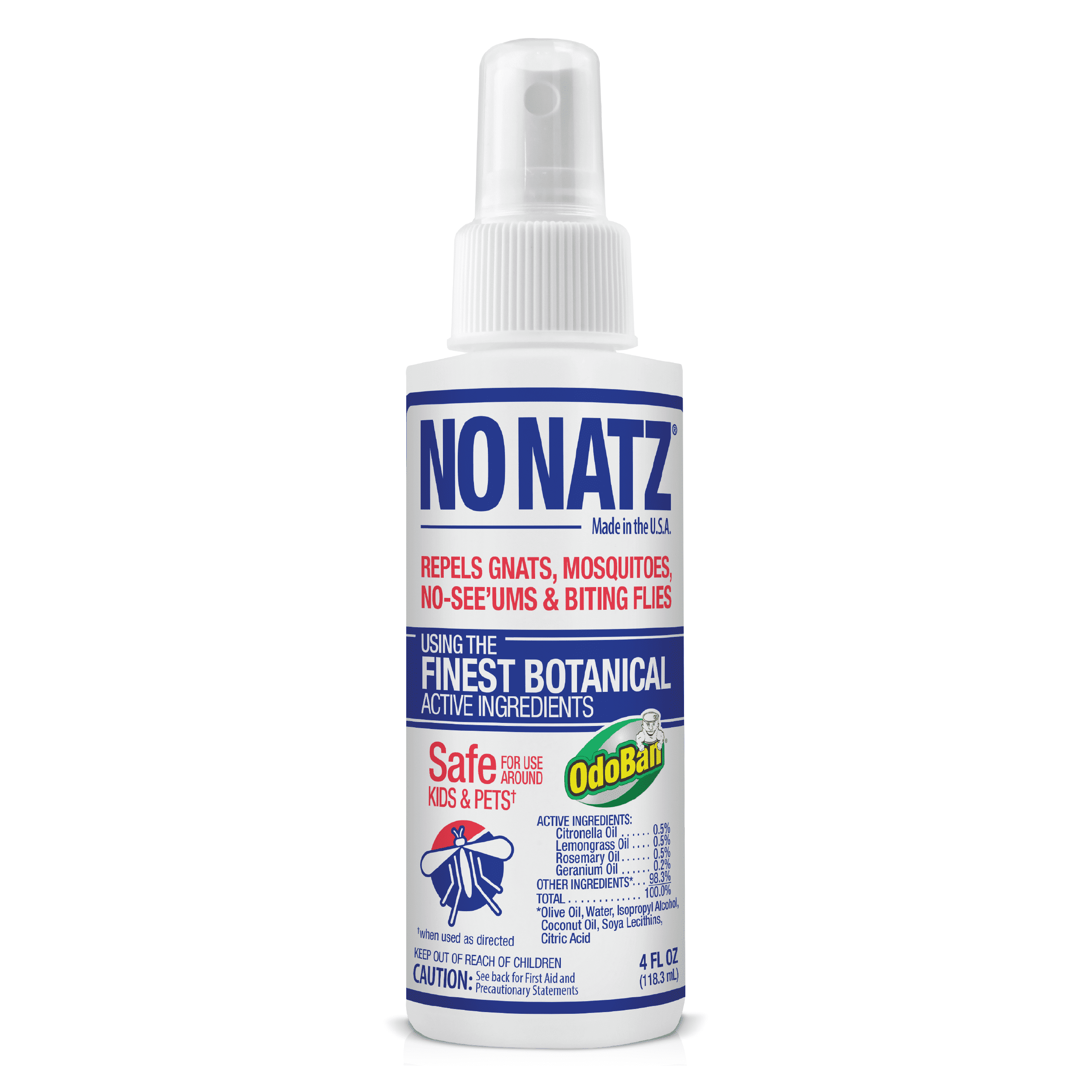 No Natz Kids Safe Natural Bug Repellent, Effective for Gnat, Mosquito ...