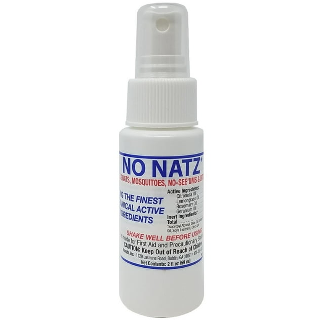 No Natz Deet Free - Natural Insect Spray, Mosquito and Fly Repellent ...