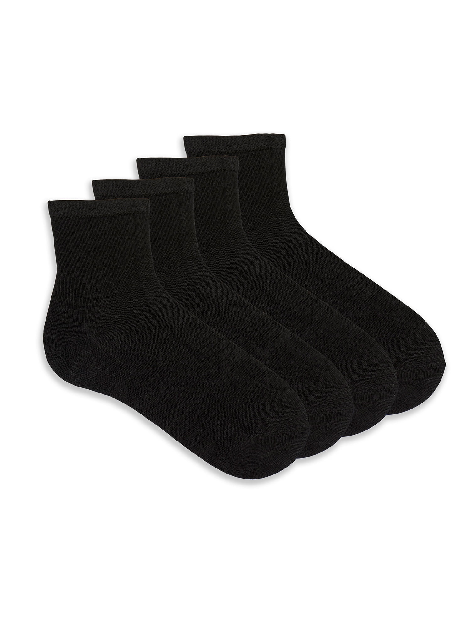 No Nonsense Women's Mini Crew Socks, 4 Pack - Walmart.com