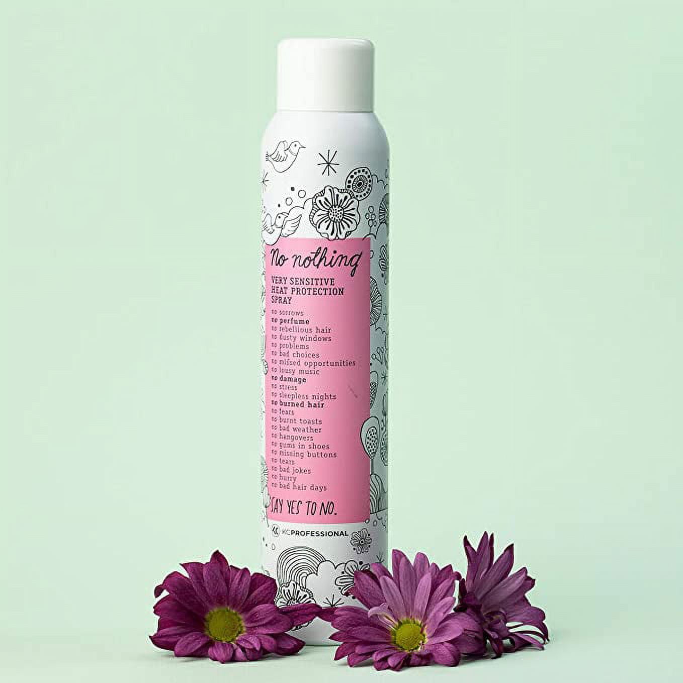 No Nothing Very Sensitive Heat Protection Spray - Walmart.com