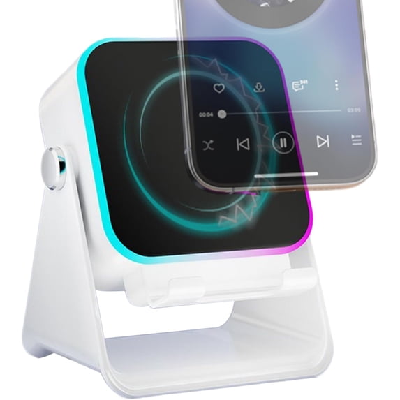 "No-Pairing" Induction Speaker Phone Stand, Magnetic Sensing NFA Audio ...