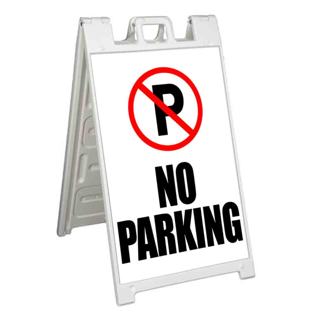 Tampa Printing No Parking A-Frame Signicade, Heavy-Duty, 24" X 36", UV ...