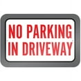 No Parking In Driveway Sign - Walmart.com