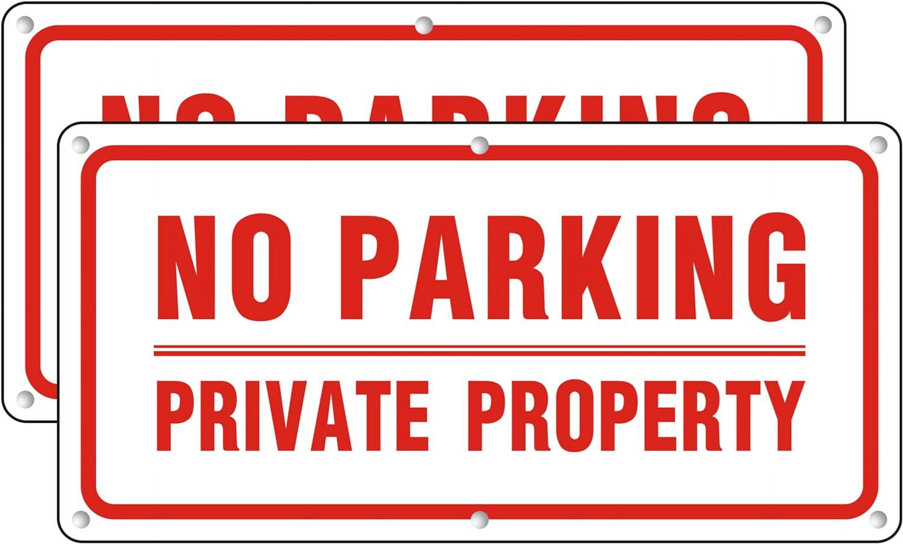 No Parking Sign, 10 x 14 Inches Violators Will Be Towed Signs ...