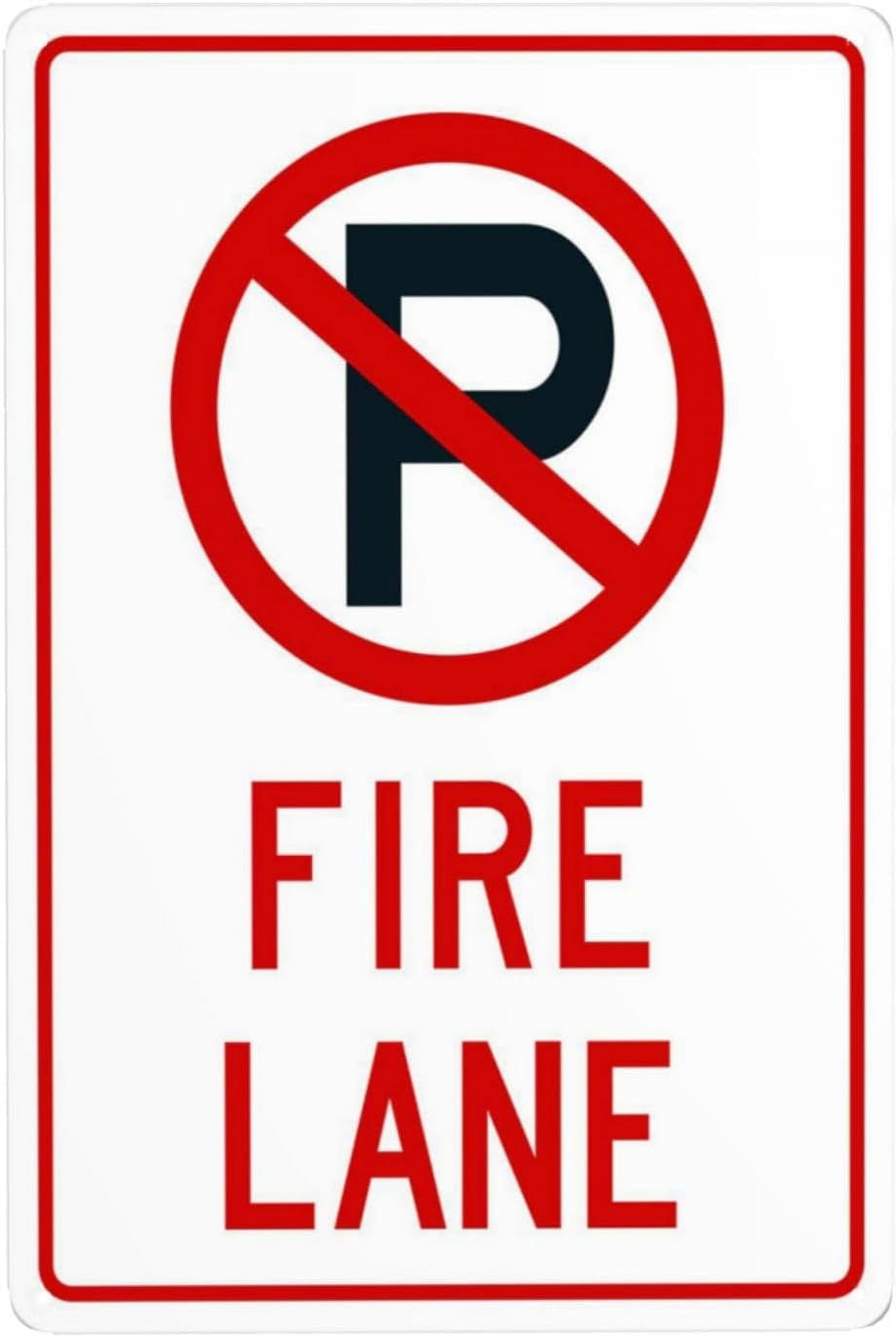 No Parking Symbol Within 15 Feet Metal Warning Signs, Cautions Security ...