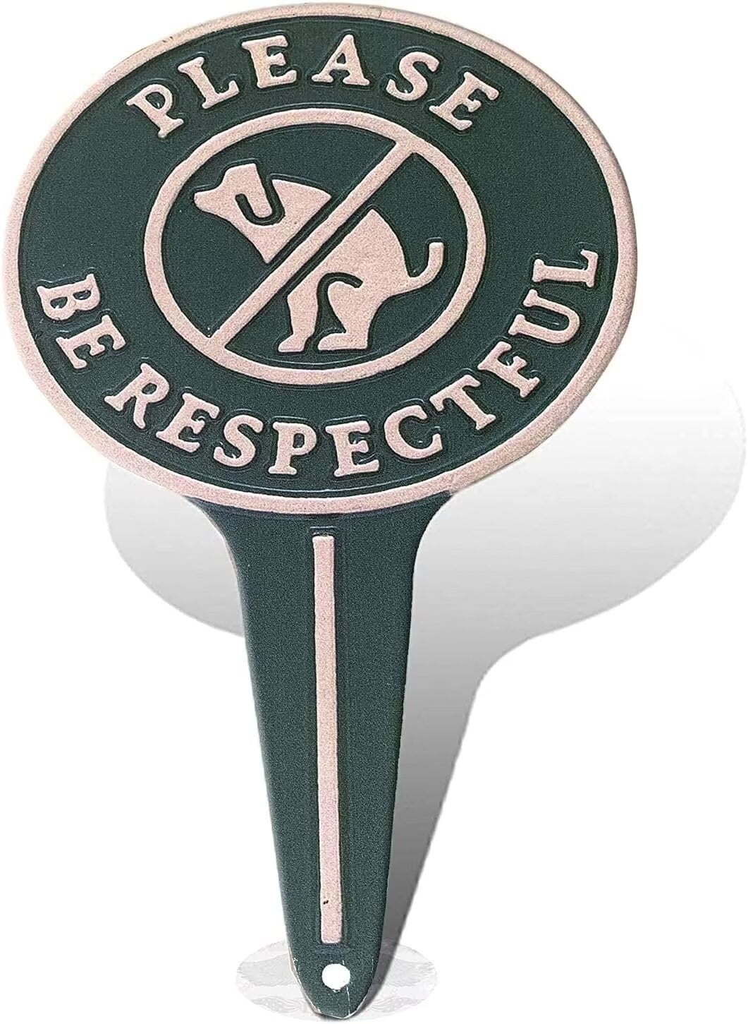 No Peeing/Pooping Be Respectful Dog Sign,Stop Dogs from Pooping and ...