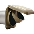 No-Pest Dryer Vent Hood 4 In. Low Profile - Plastic - Tan — Heavy-Duty ...