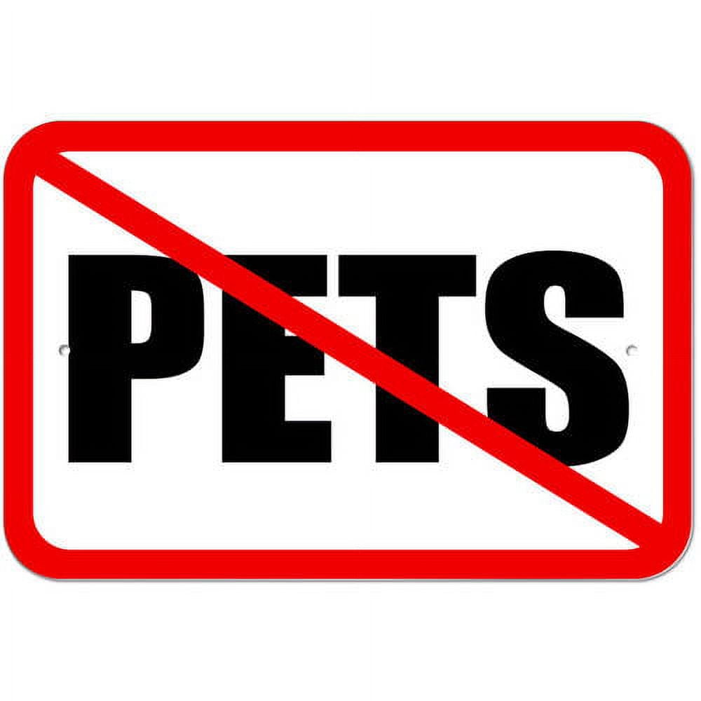No Pets Symbol Sign - Walmart.com