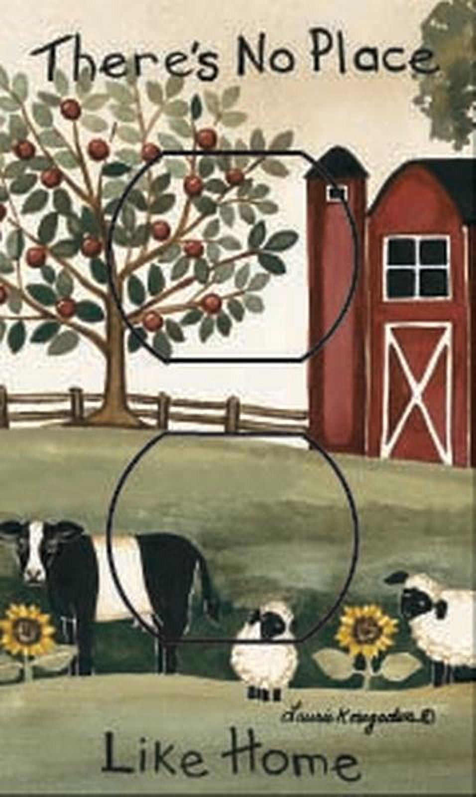 No Place Like Home Single Duplex SwitchStix Peel and Stick Art Deco ...