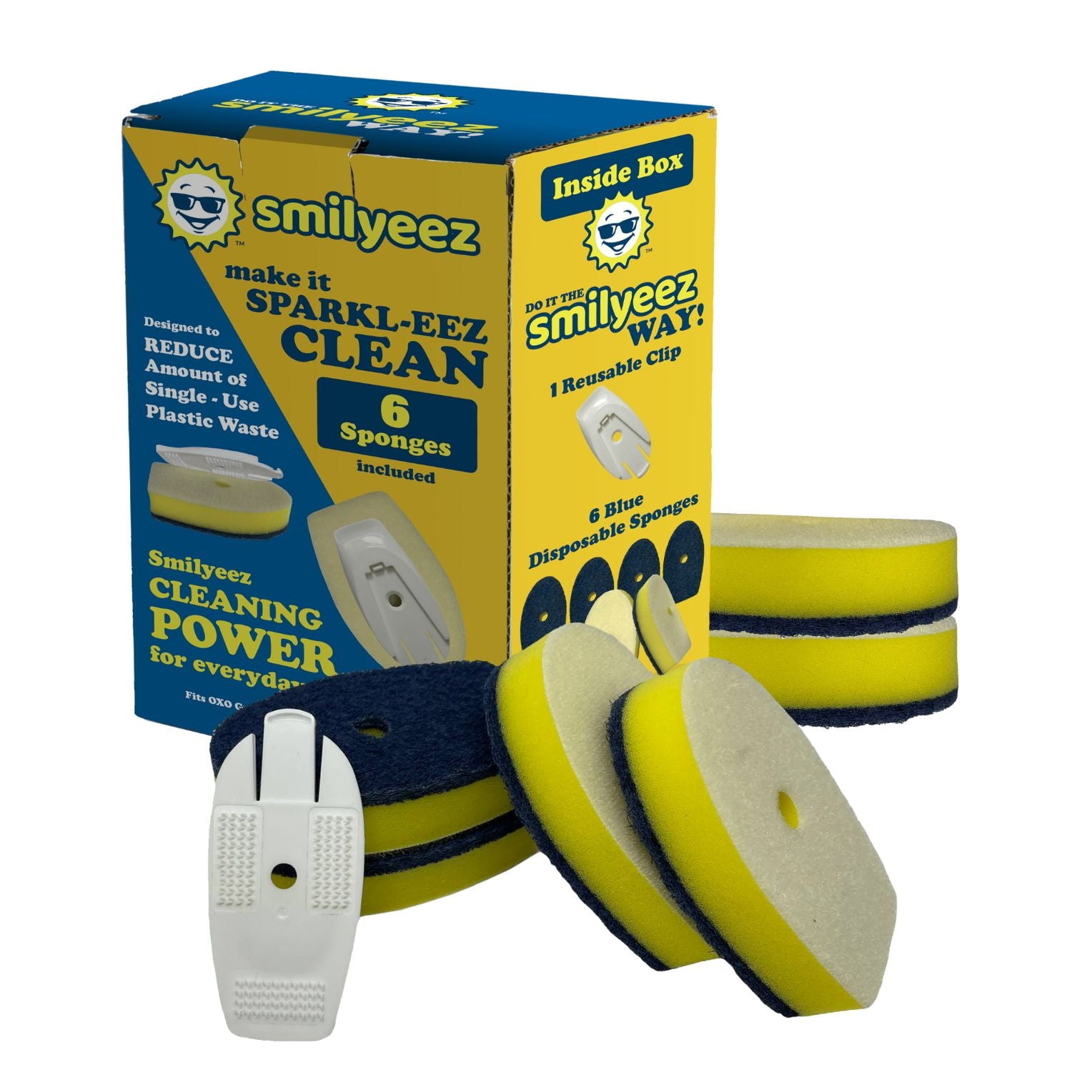 No-Plastic Sponge Refill for OXO Good Grip Dishwand 6 Pack - Walmart.com