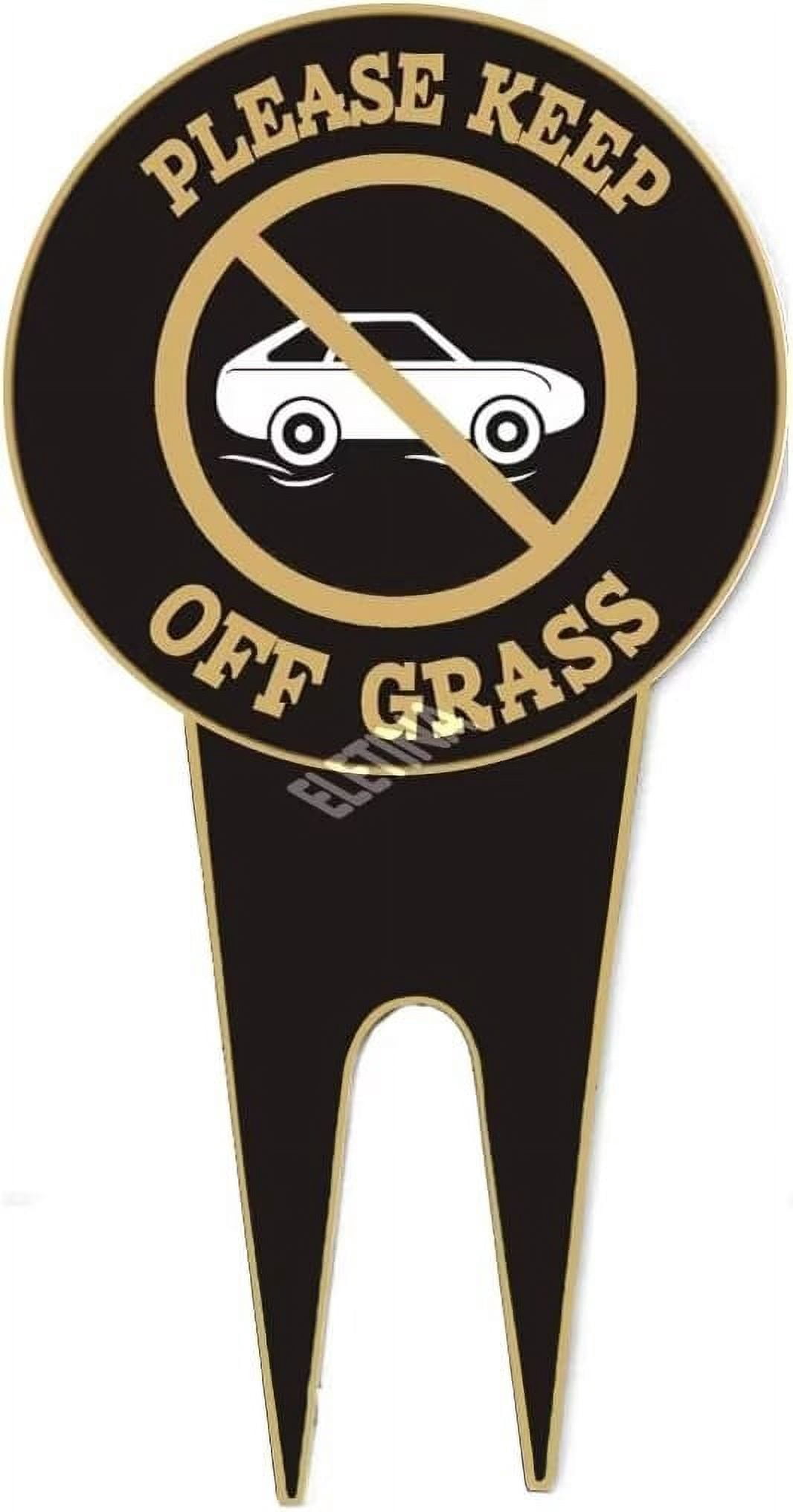 No Poop Signs for Lawn - Please Keep Off Grass Signs Your Lawn Yard ...