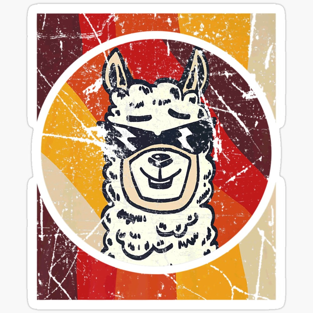 No Probllama Alpaca Sticker Phone Decal Water Bottle Stickers Car ...