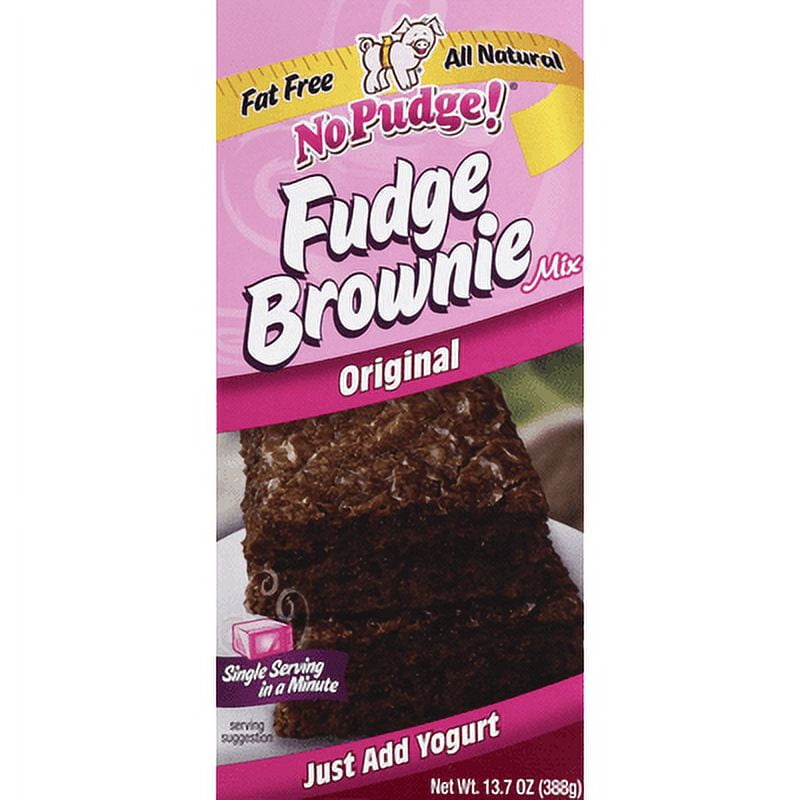No Pudge! No Pudge! Fat Free Fudge Brownie Mix, Original, 13.7 Ounce ...