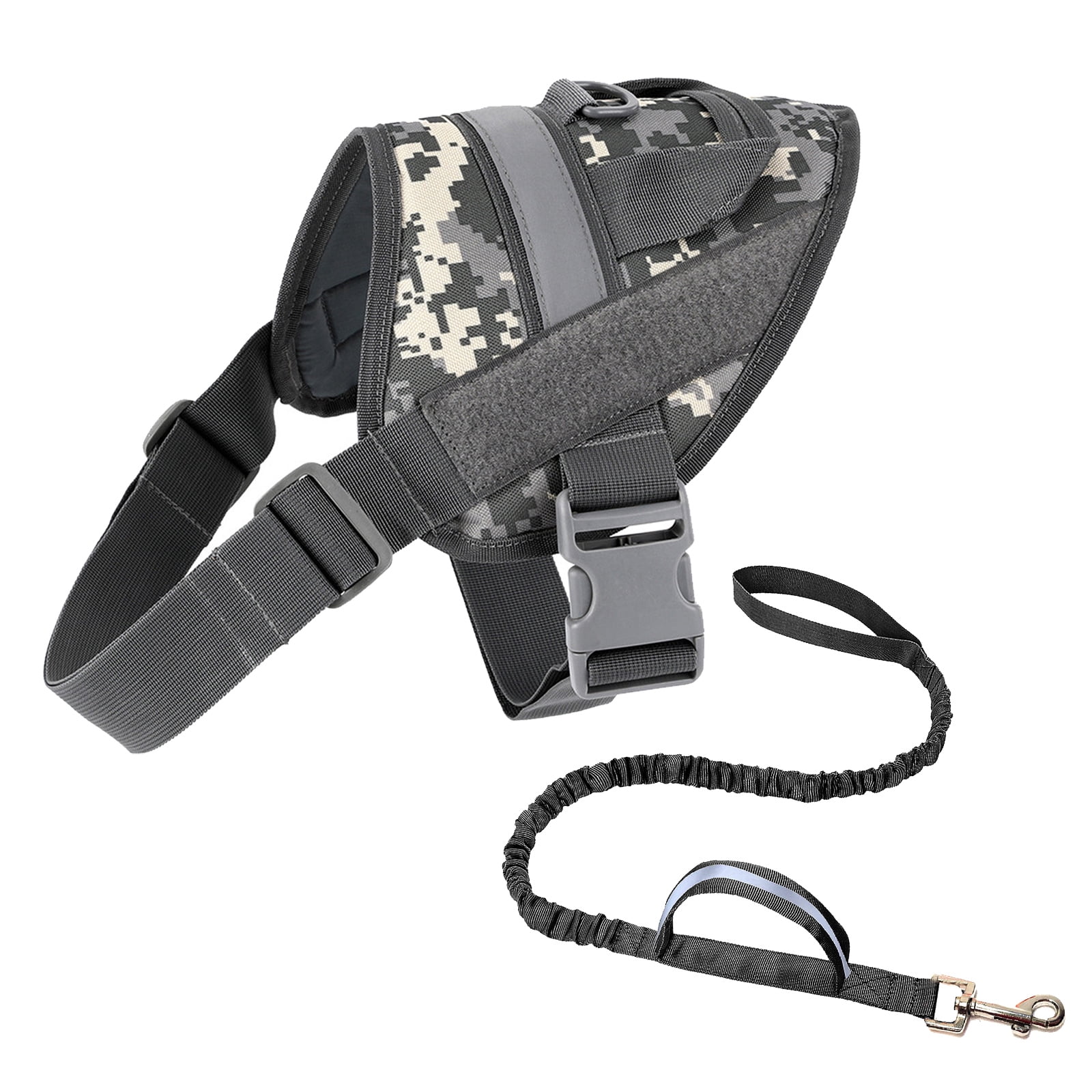 No Pull Dog Harness with Leash Set and 4 Pcs Free Tags/Patches ...