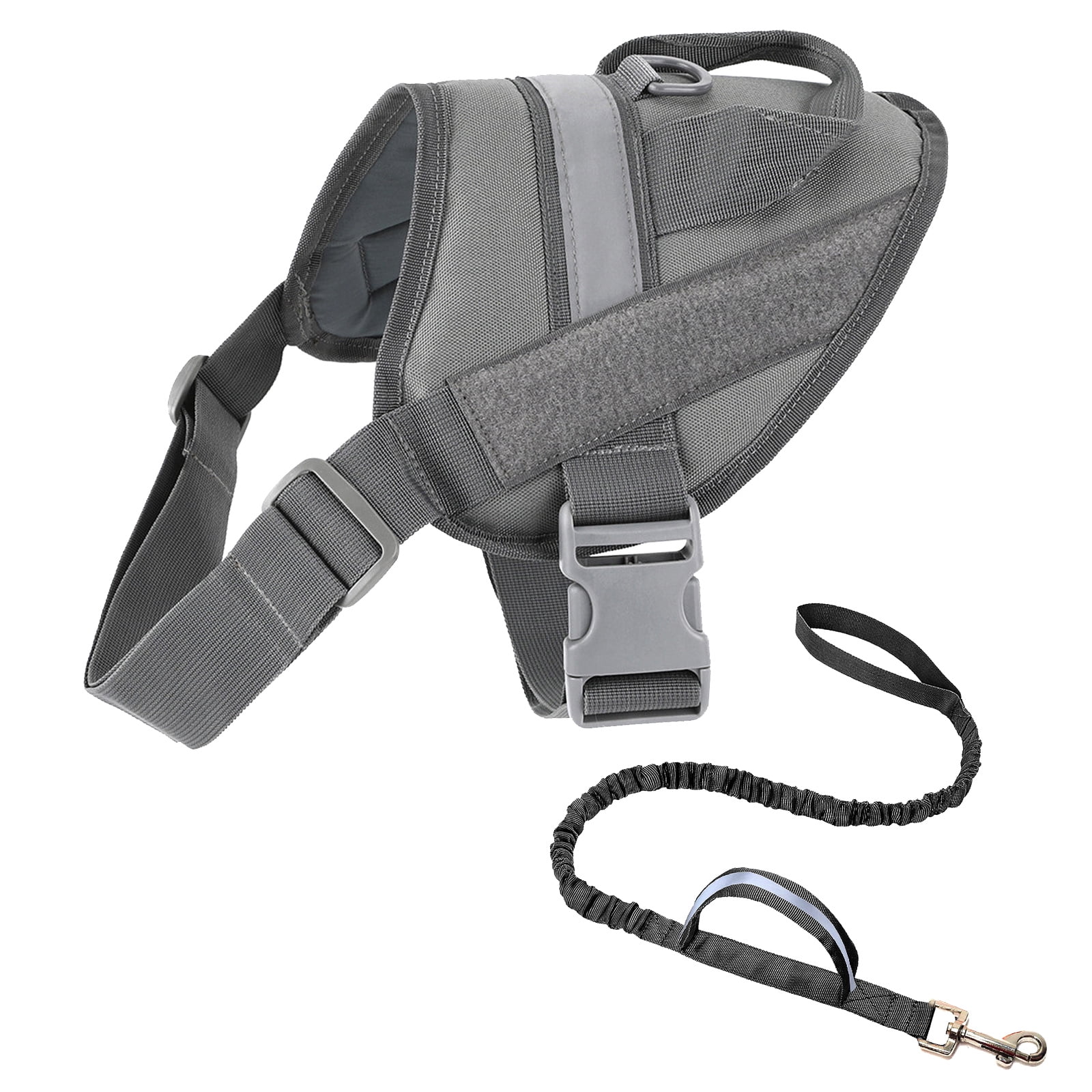 No Pull Dog Harness with Leash Set and 4 Pcs Free Tags/Patches ...