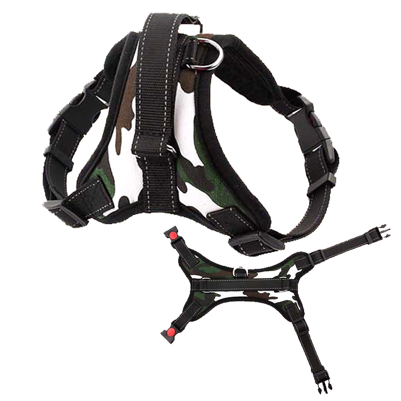 No Pull Dog Pet Strong Padded Strap Harness Control Vest Reflective, xs ...