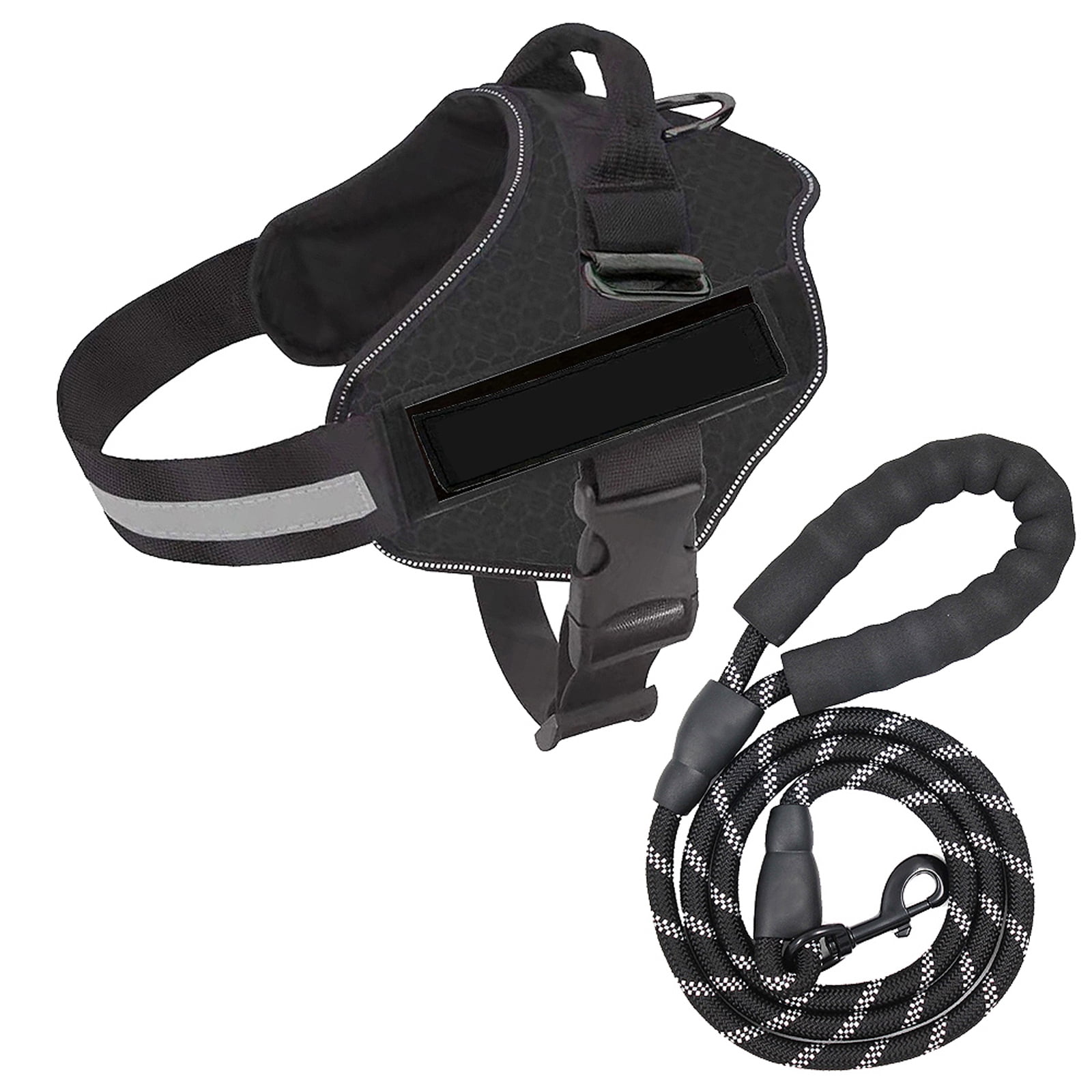 No Pull Dog Puppy Pet Harness with A Free Heavy Duty 4.5ft Leash & 2 ...