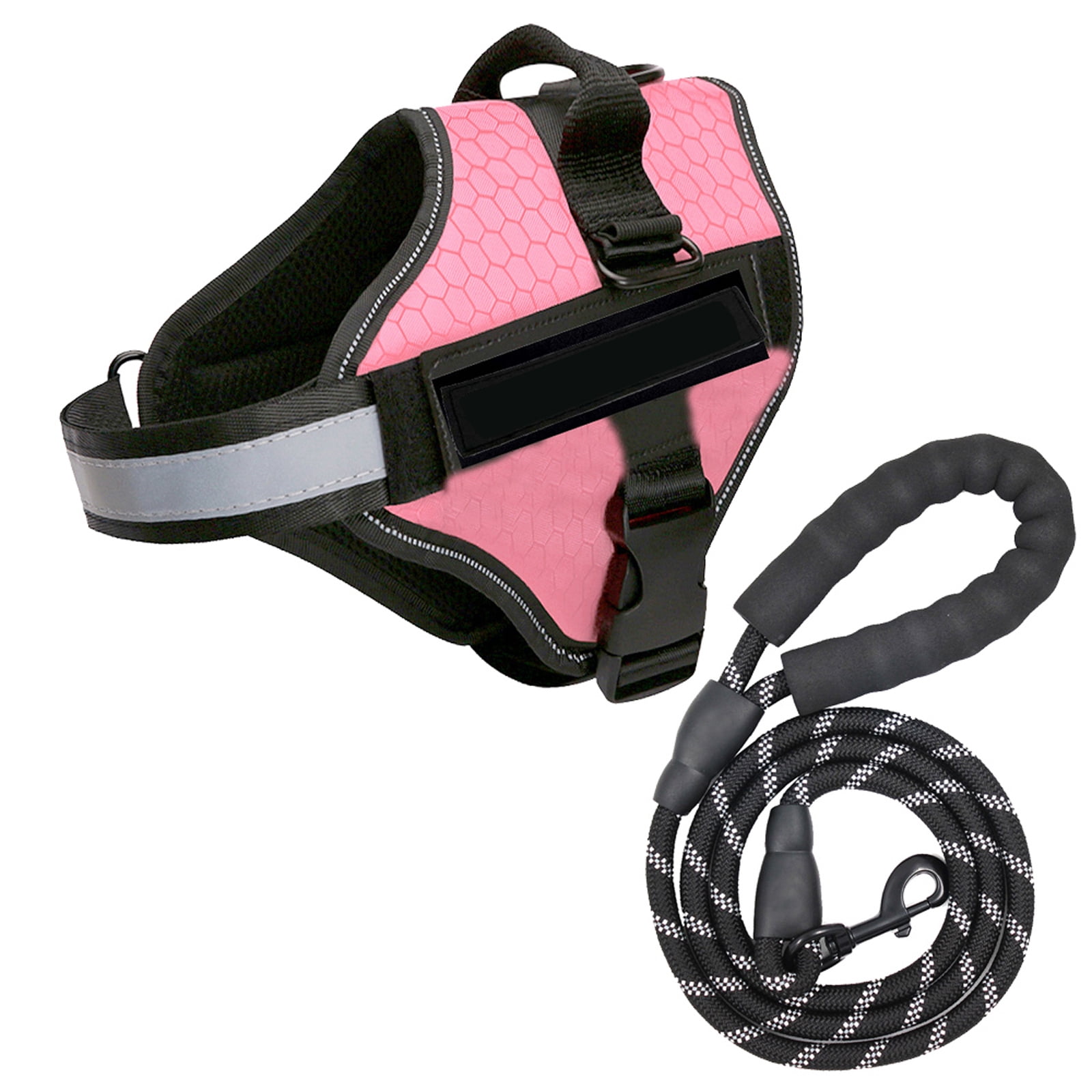 No Pull Dog Puppy Pet Harness with A Free Heavy Duty 4.5ft Leash & 2 ...