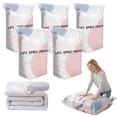 No-Pump Vacuum Storage Bags, 2026 New Cube Compression Space Saver Bags ...