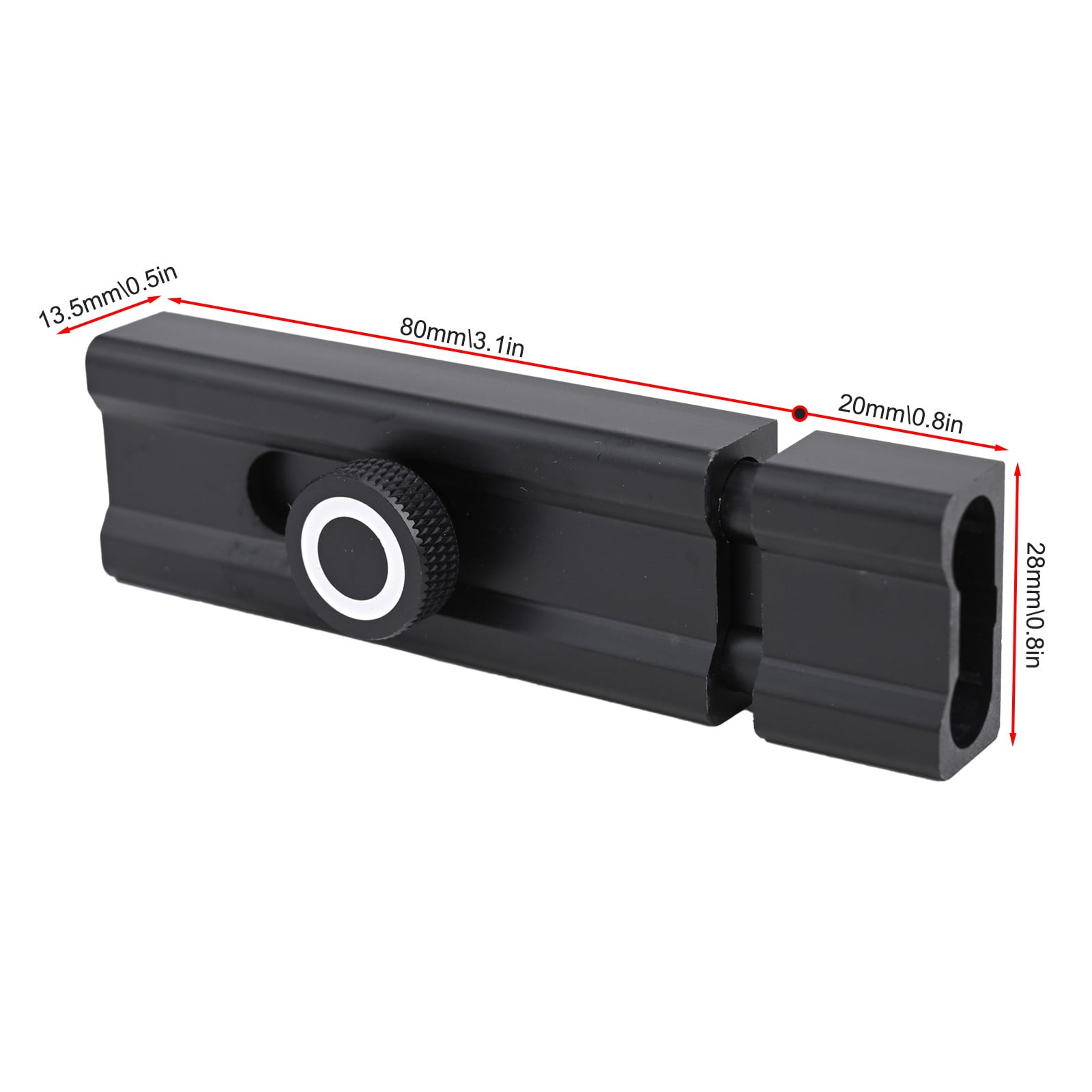 No-Punch Latch Lock Adhesive Latch Surface-Mounted Door Latch Sliding ...