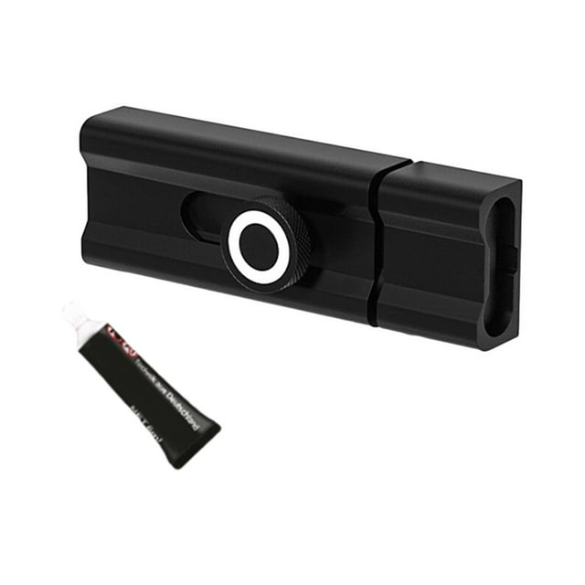 No-punch latch lock adhesive latch surface-mounted door latch - Walmart.com