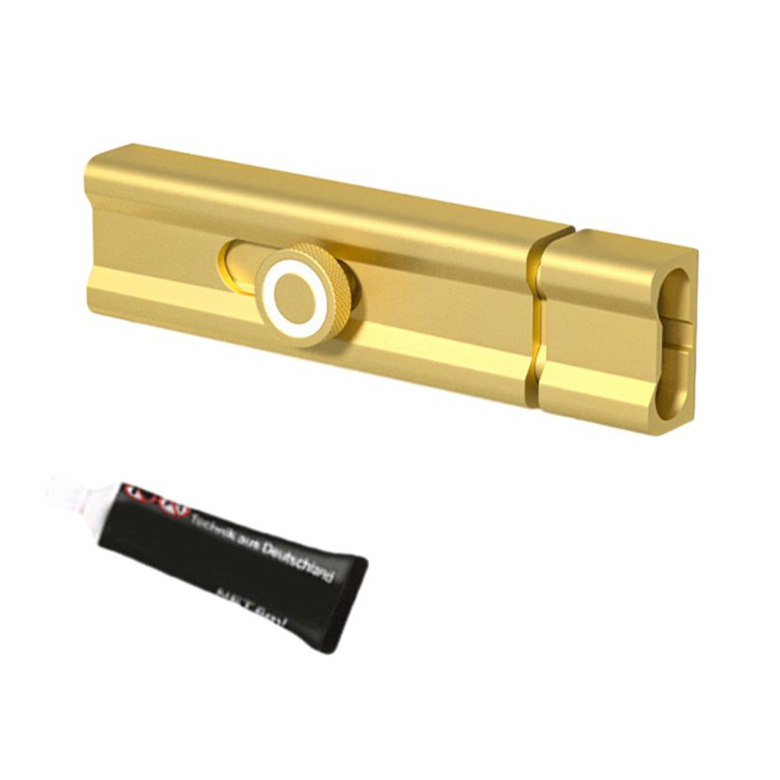No-Punch Latch Lock Adhesive Latch Surface-Mounted Door Latch - Walmart.com