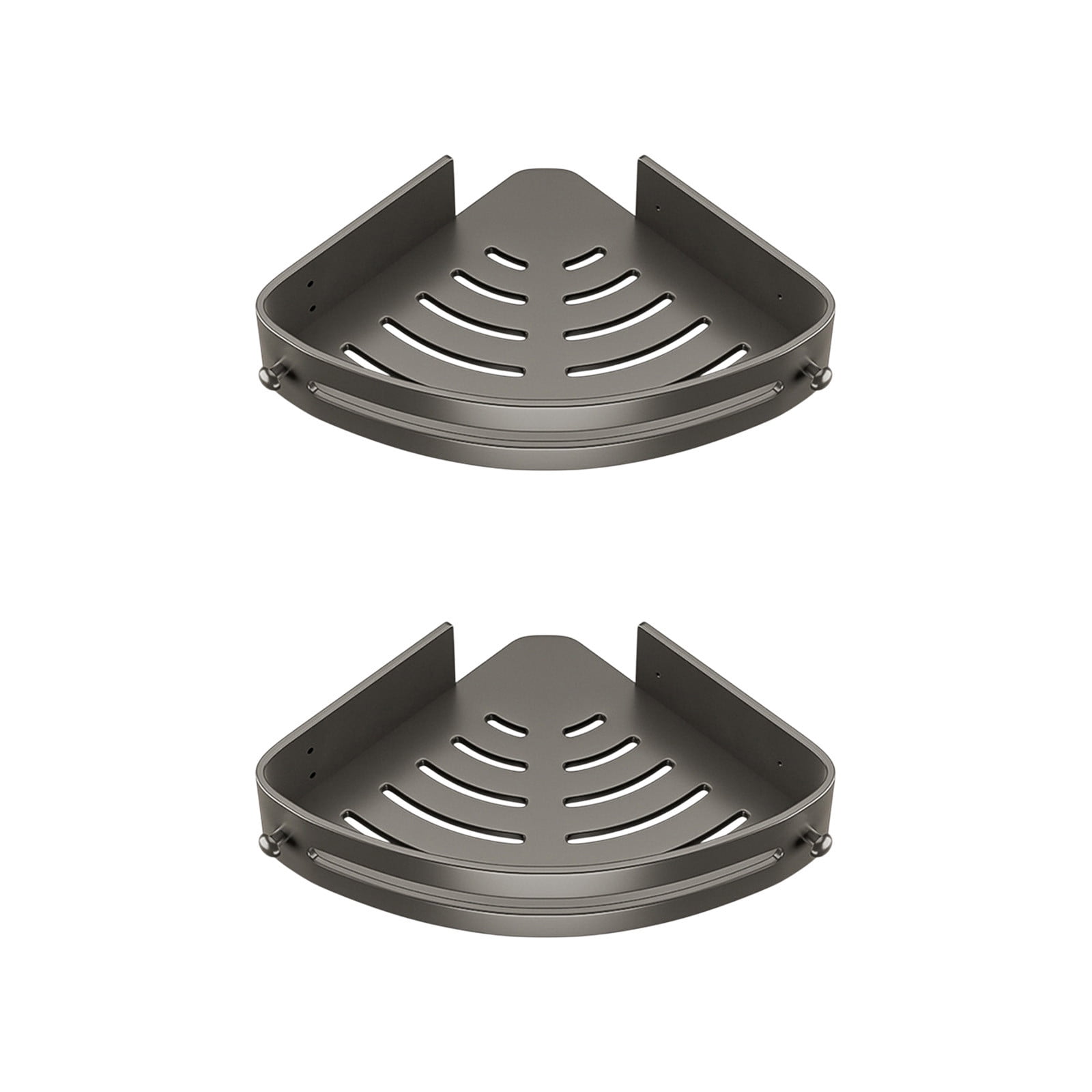 No Punch Toilet Triangular Wall-Mounted Storage Shelf, Shower Shelf ...