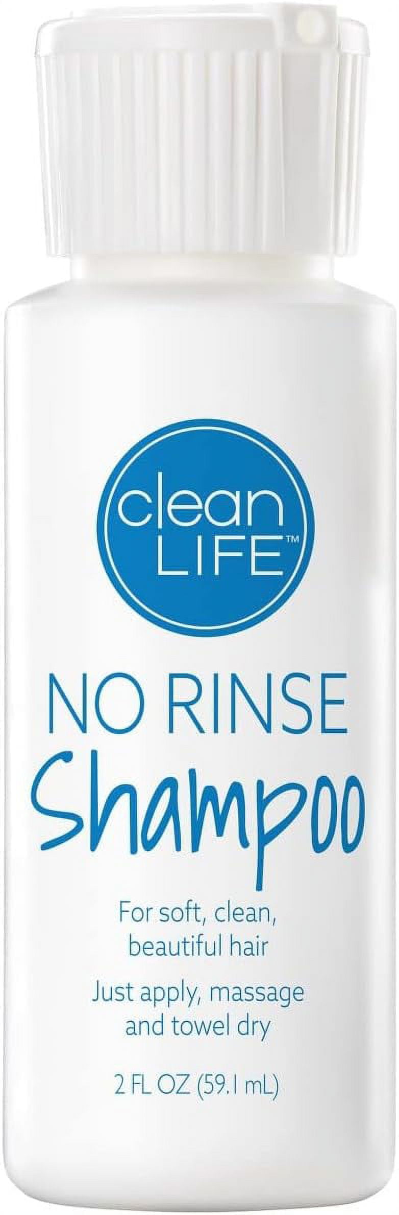 No-Rinse Shampoo Alcohol-Free, Ready-to-Use 2 oz, 1 Count - Walmart.com