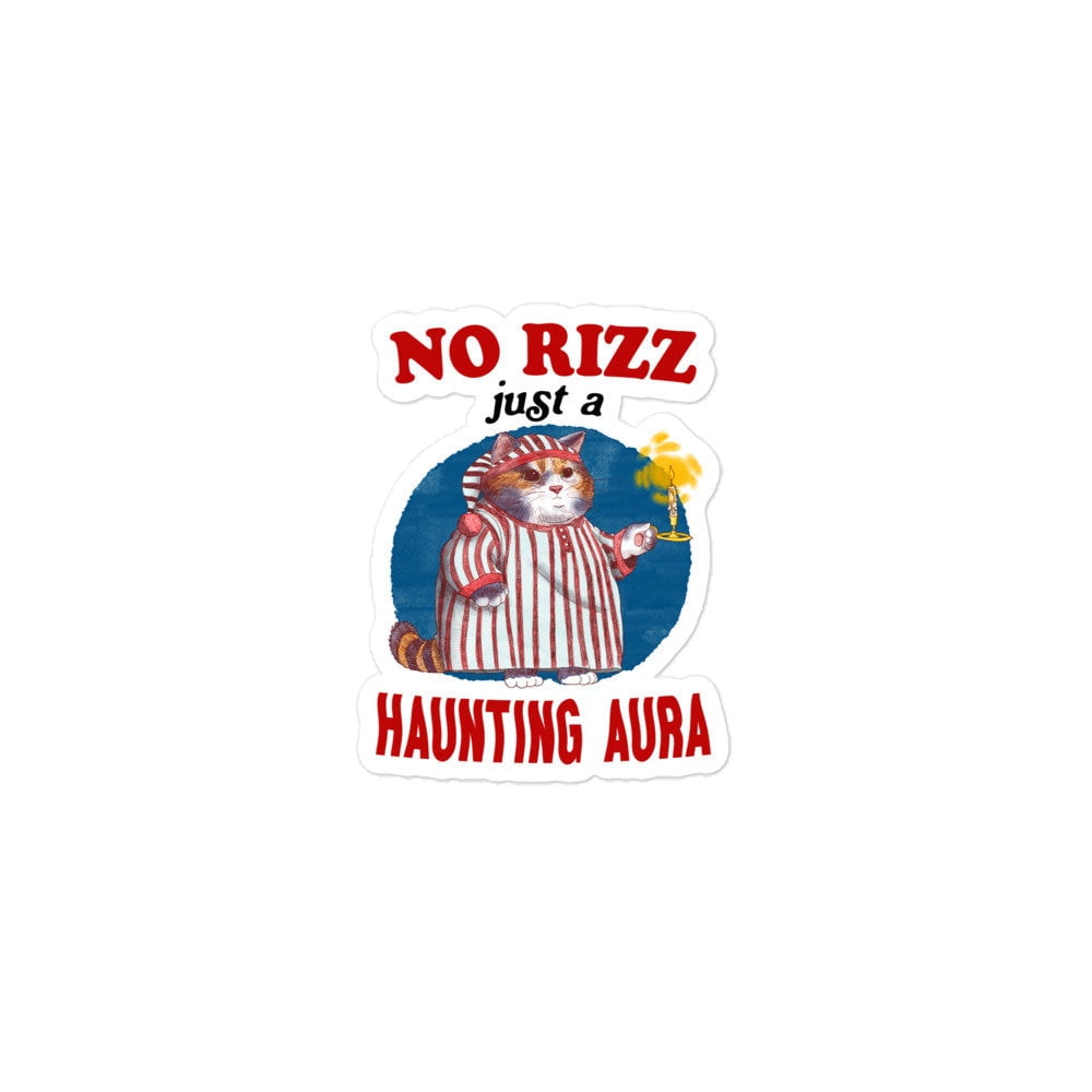 No Rizz Bubble-free stickers vinyl decal cute sticker aesthetic design ...