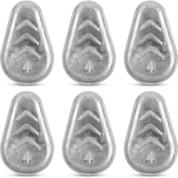 No Roll Sinker Fishing Weights,Flat Inline Sinkers Weights No Snag Slip ...