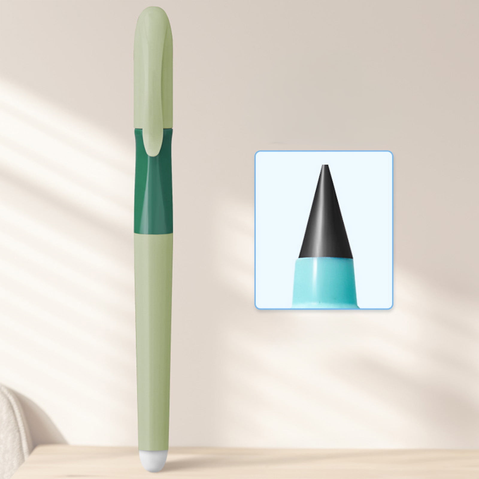 No-Sharpening Eternal Pencil | Graphene Tip | Built-In Eraser | Long ...