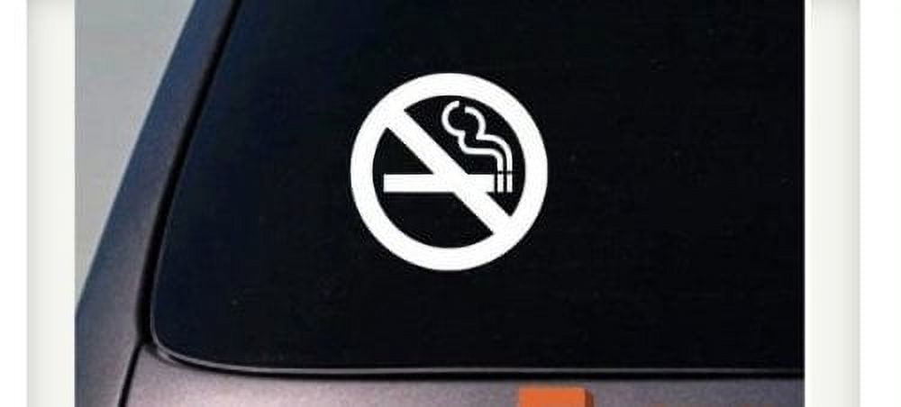 No Smoking 6" Sticker Decal Car Window Truck Taxi Cab Driver Nyc ...